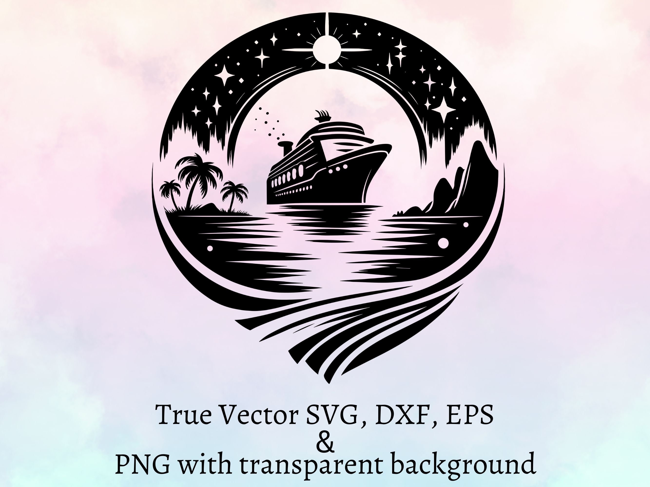 Cruise SVG Collection | Cricut, Laser Cut Files | Nautical and Sailing ...