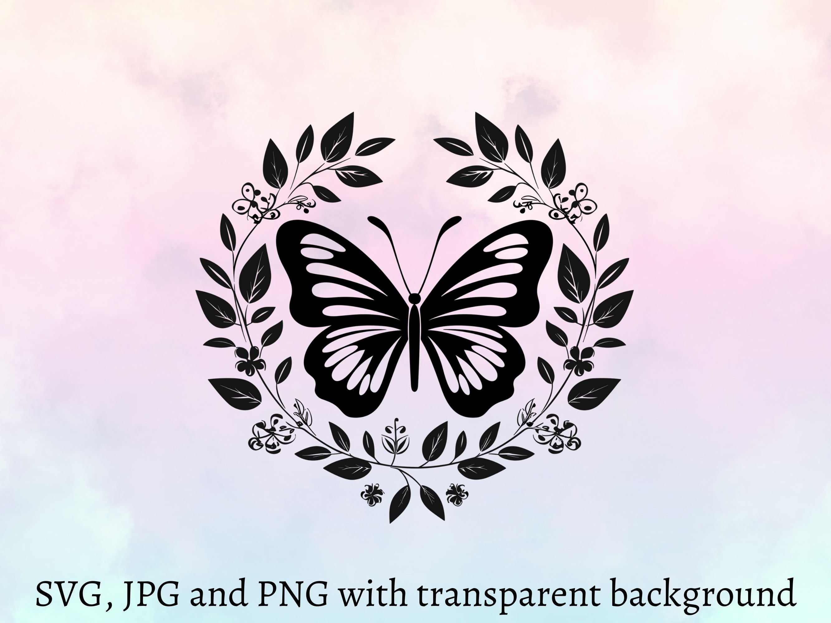 Butterfly Svg Bundle, Line Art Svg for Tshirts, Mugs, Decals ...