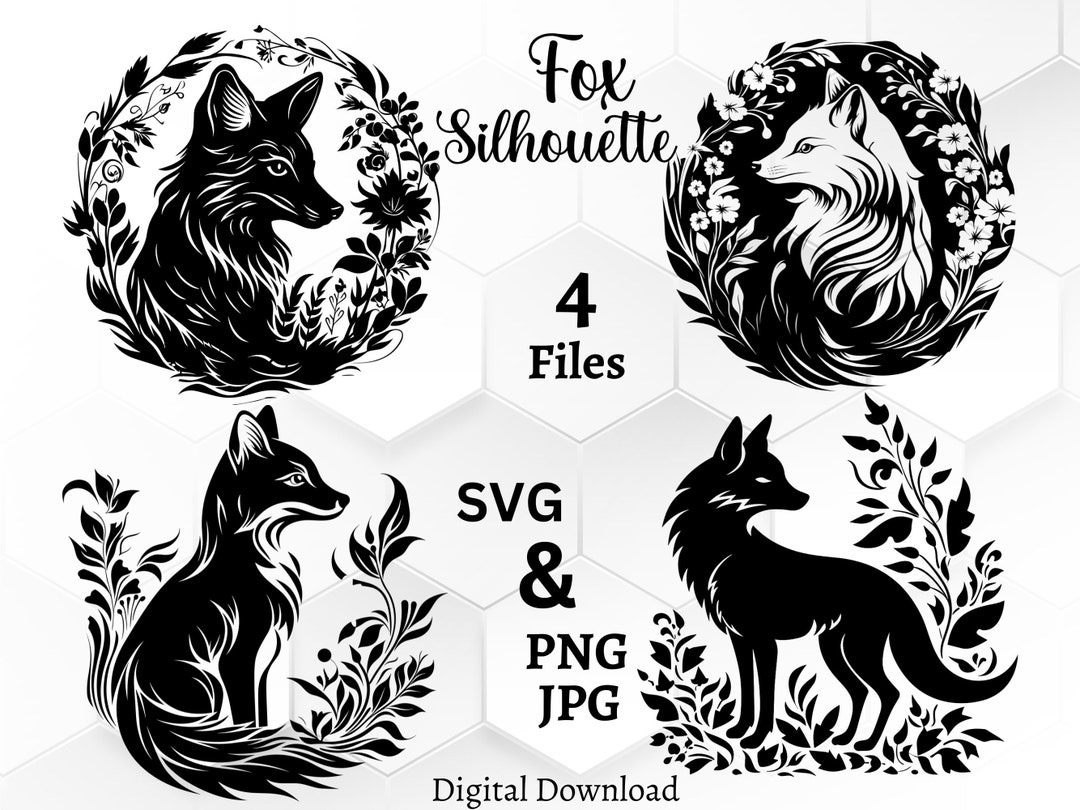 Enchanting Fox SVG Collection: Perfect for Laser Cutting, Cricut ...
