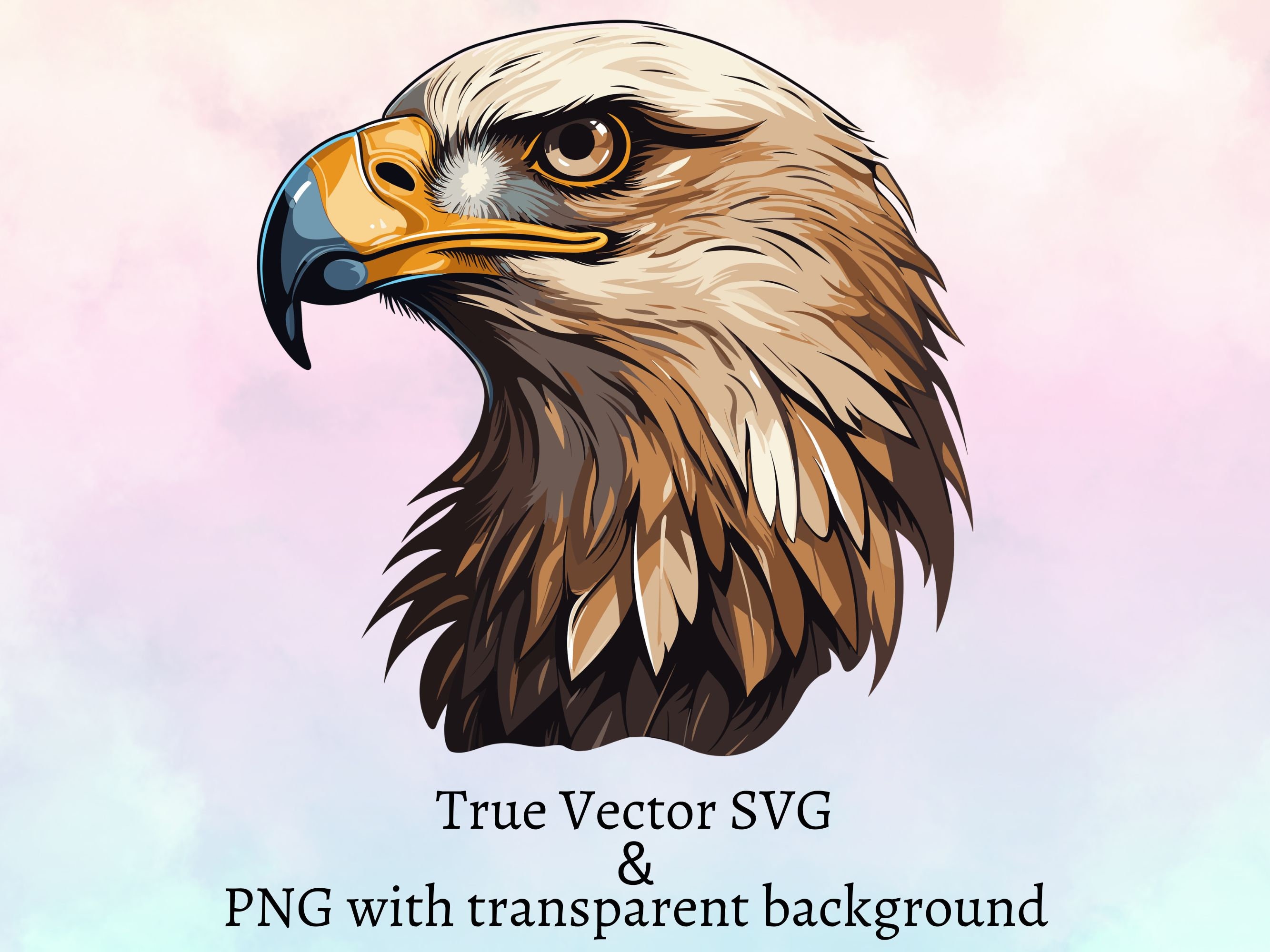 Eagle SVG, Vector Files and Transparent PNG Bundle Free Commercial Use ...