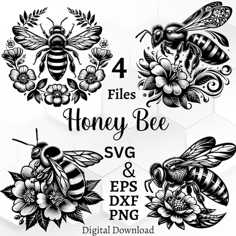 Bee Svg - Etsy
