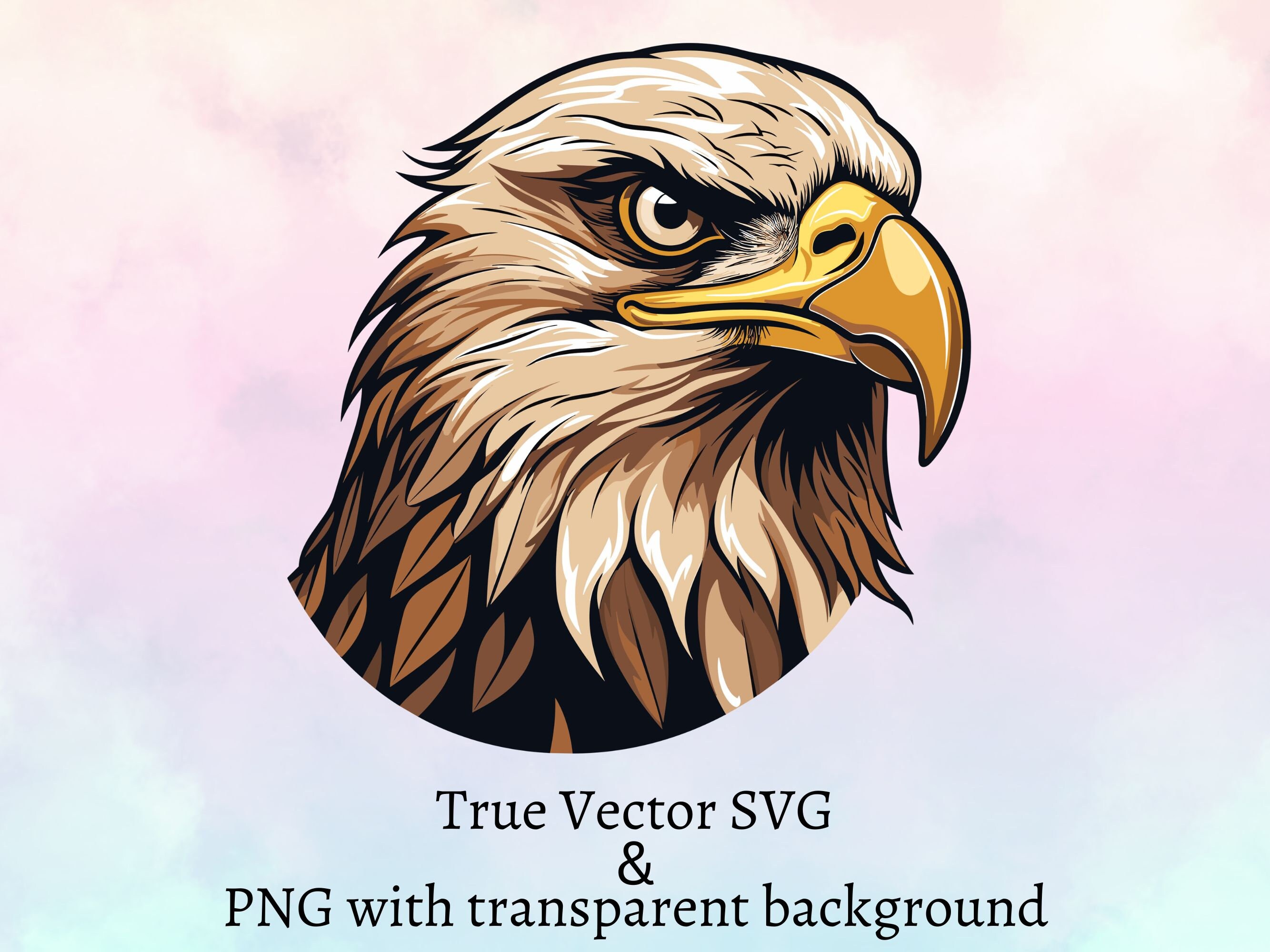 Eagle SVG, Vector Files and Transparent PNG Bundle Free Commercial Use ...