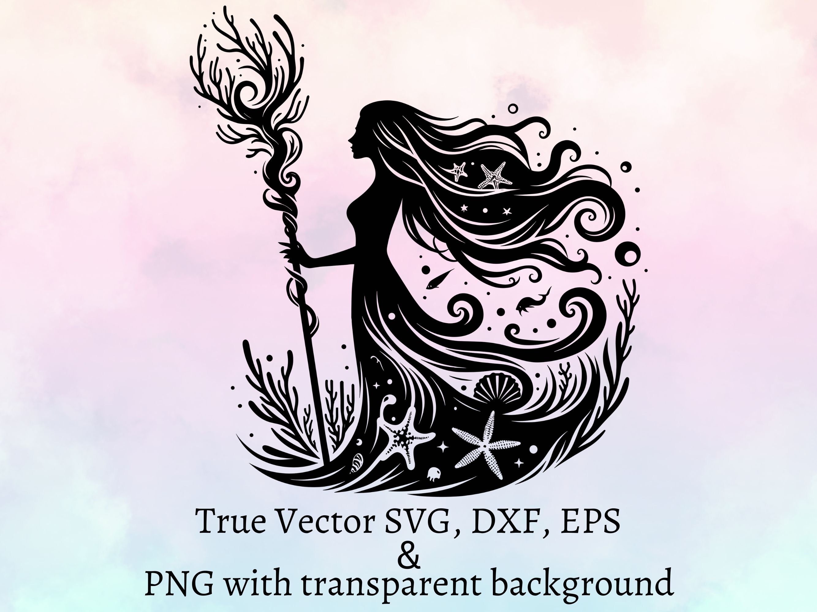 Mystical Witches SVG Bundle Enchanting Wicca & Druid Icons, Witchcraft ...