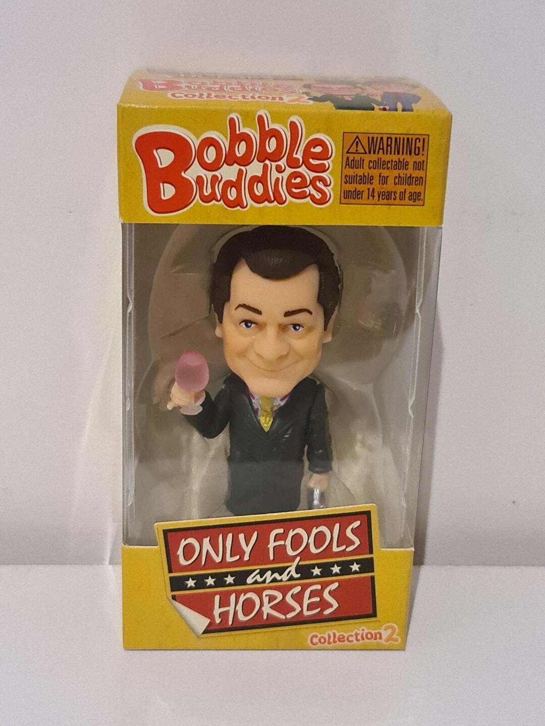 ONLY FOOLS & HORSES • Mini Bobble Head • Del Boy • Collection 2 • Small ...