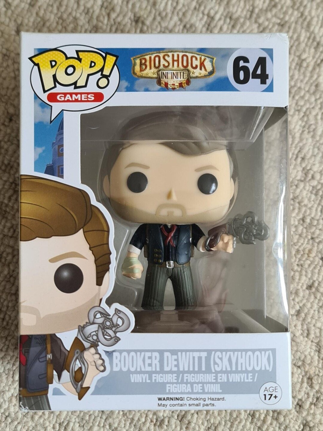 Booker Dewitt (skyhook) - Bioshock Infinite - Funko Pop! - Pop! Games ...