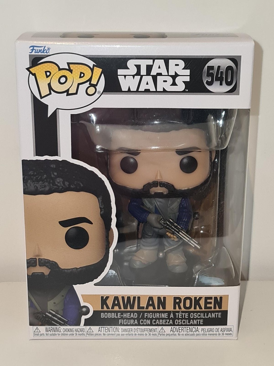 Funko POP! Star Wars #540 Obi-wan Kenobi Kawlan Roken Vinyl Figure NEW ...