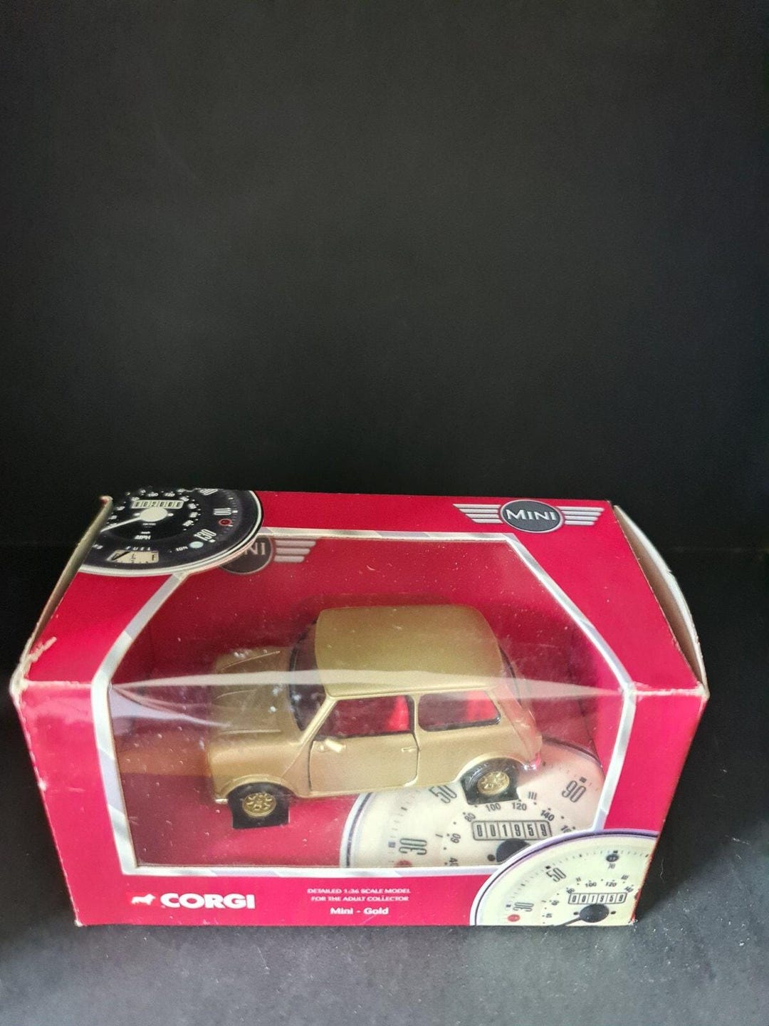 Corgi 1/36 Scale Model Car CC82219 - Mini - Gold - Etsy