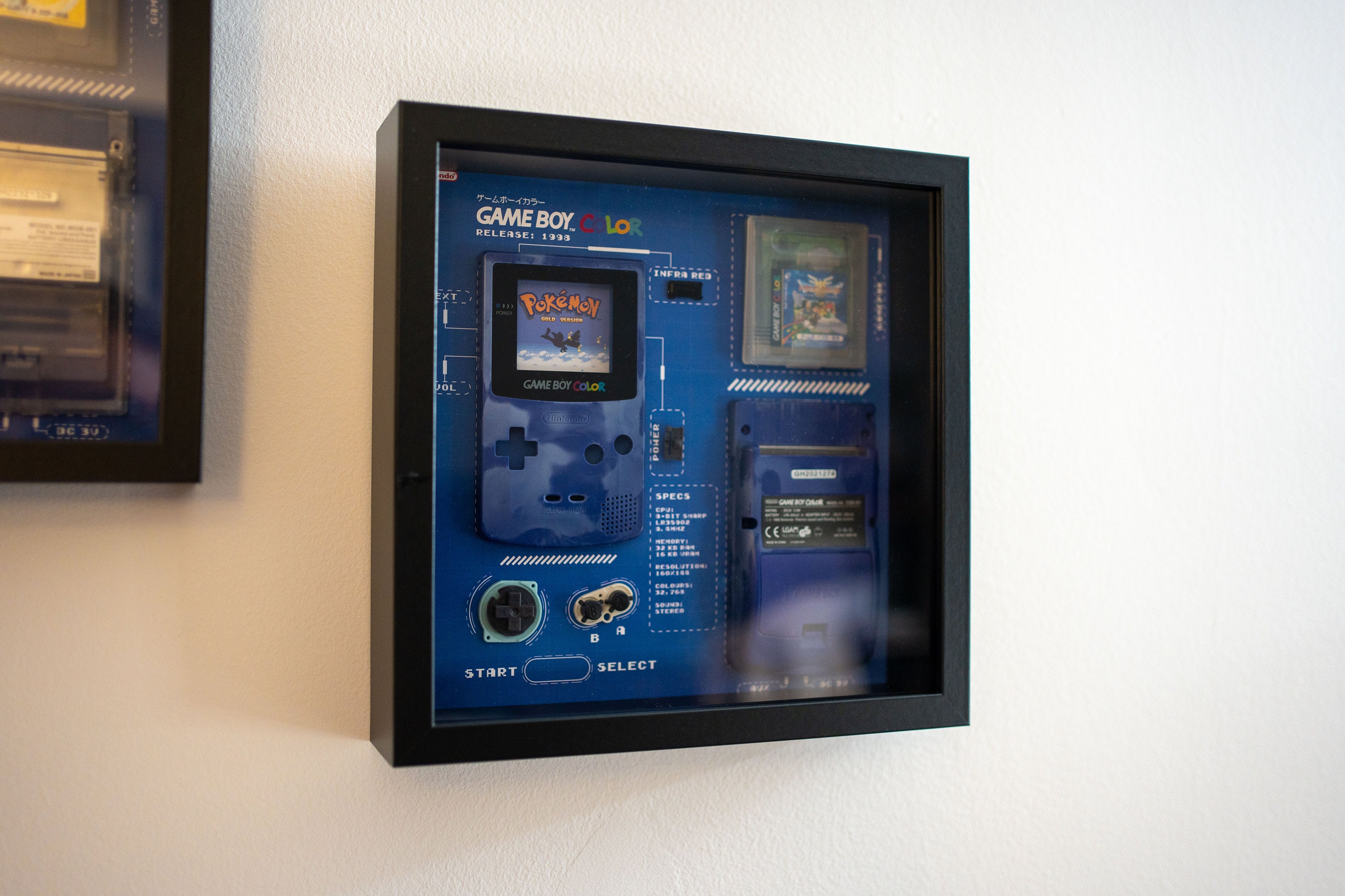 Gameboy Colour Printable Breakdown Template - Etsy