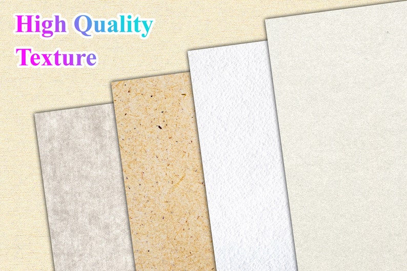 Paper Texture Background, Paper Textures Digital Papers, White Paper ...