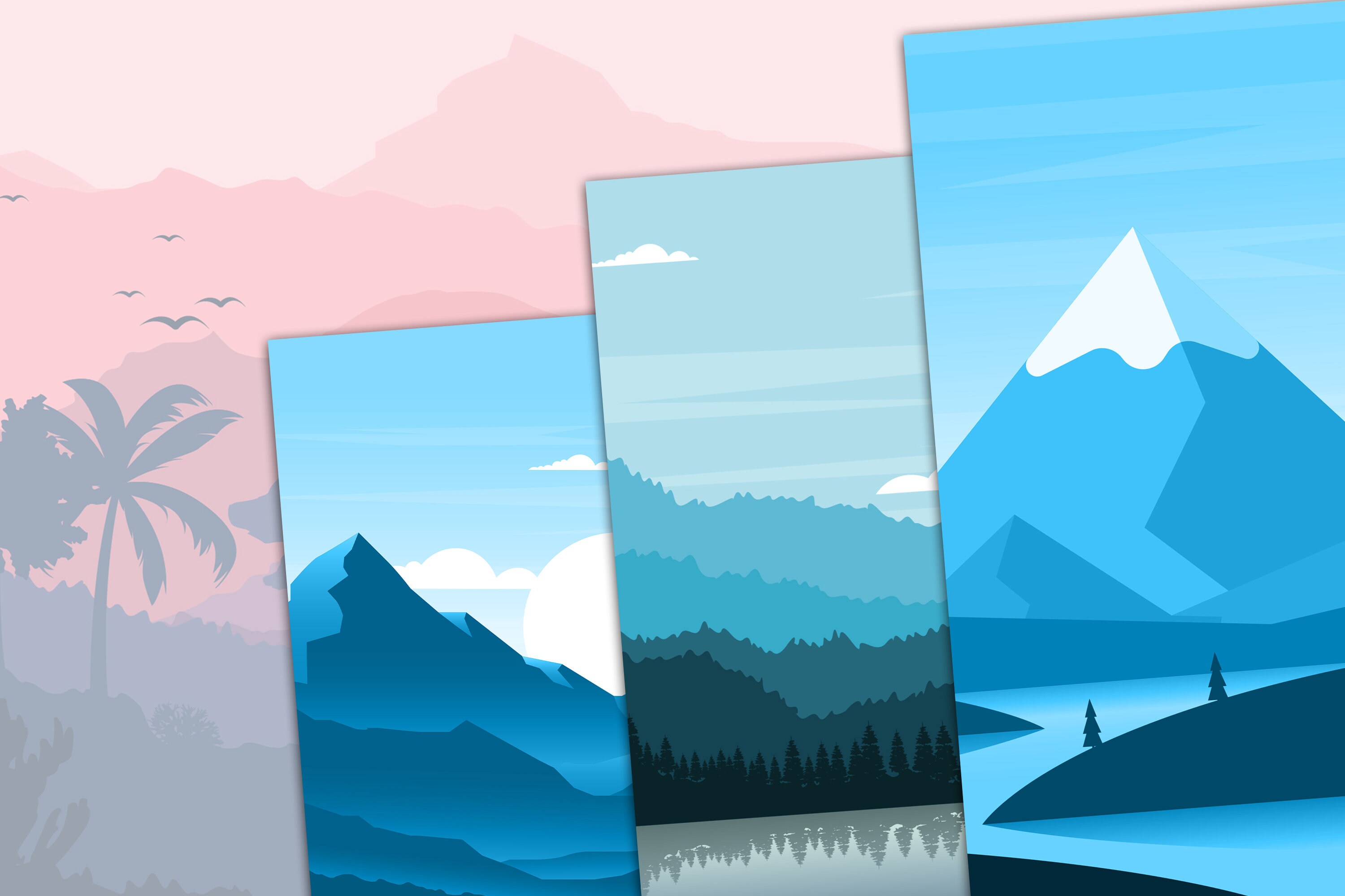 Mountain Background, Mountain Landscape Background, Mountain Wallpaper ...