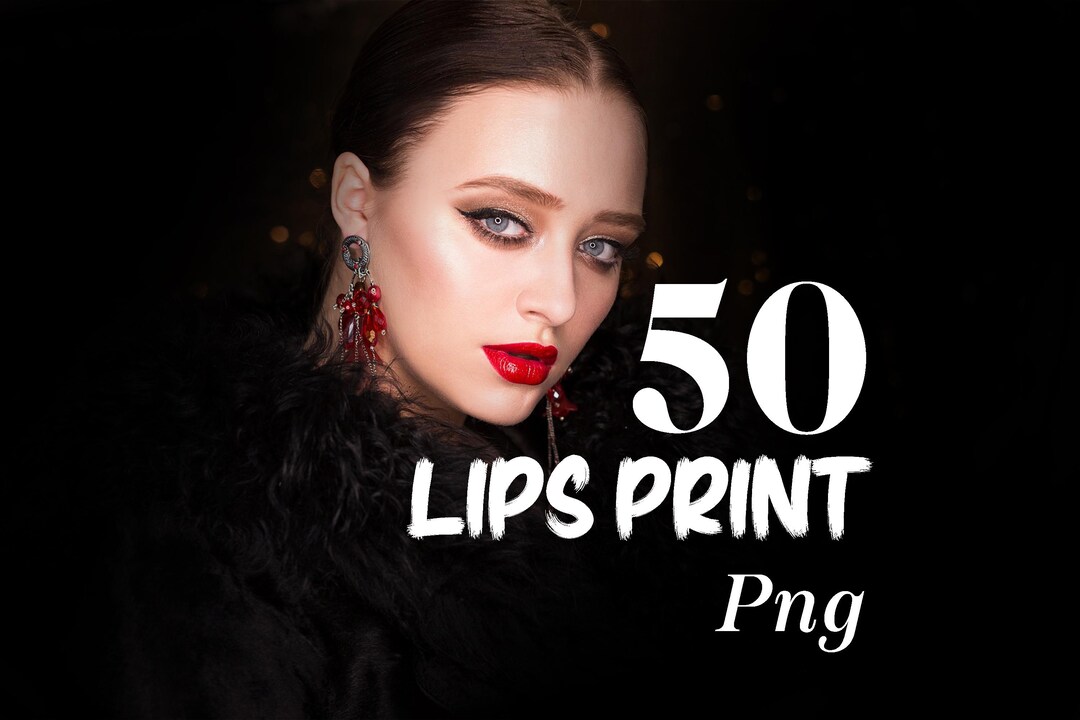 Lips Print Png, Lips Print Clipart, Lips Sublimation Clipart, Lipstick ...