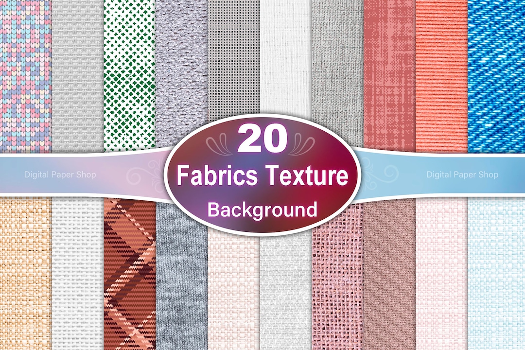 Fabric Texture Background, Linen Textures Digital Paper, Fabrics ...