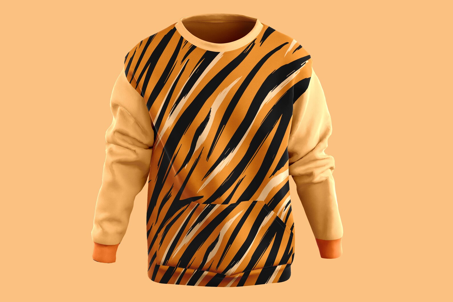 Tiger Skin Seamless Pattern, Tiger Skin Pattern, Tiger Skin Digital ...