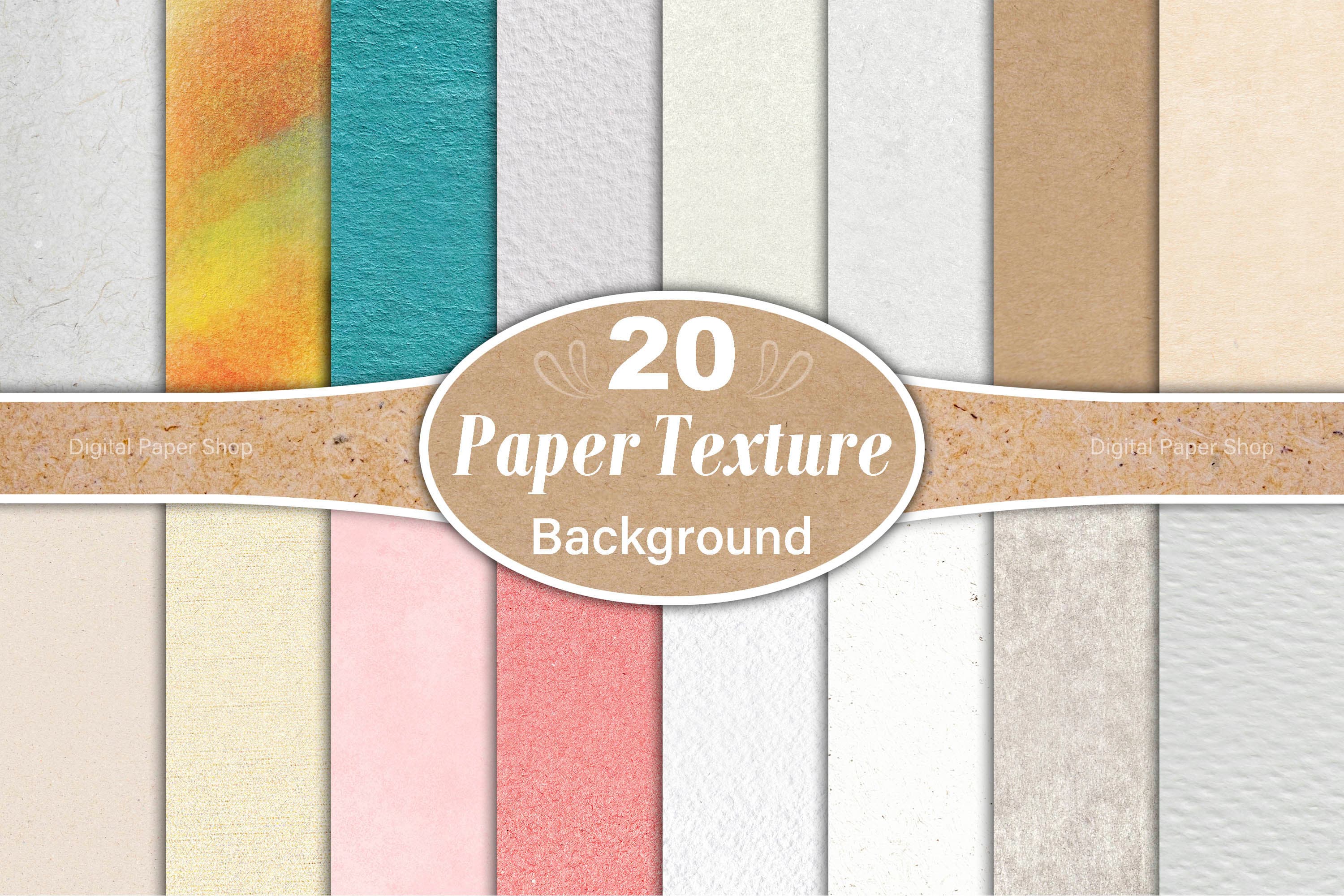 Paper Texture Background, Paper Textures Digital Papers, White Paper ...