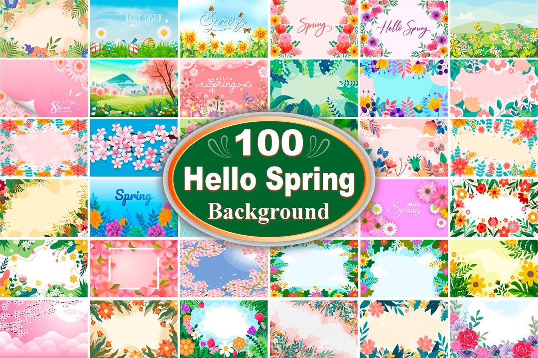 Spring Background, Spring Wallpaper, Spring Flower Background, Spring ...