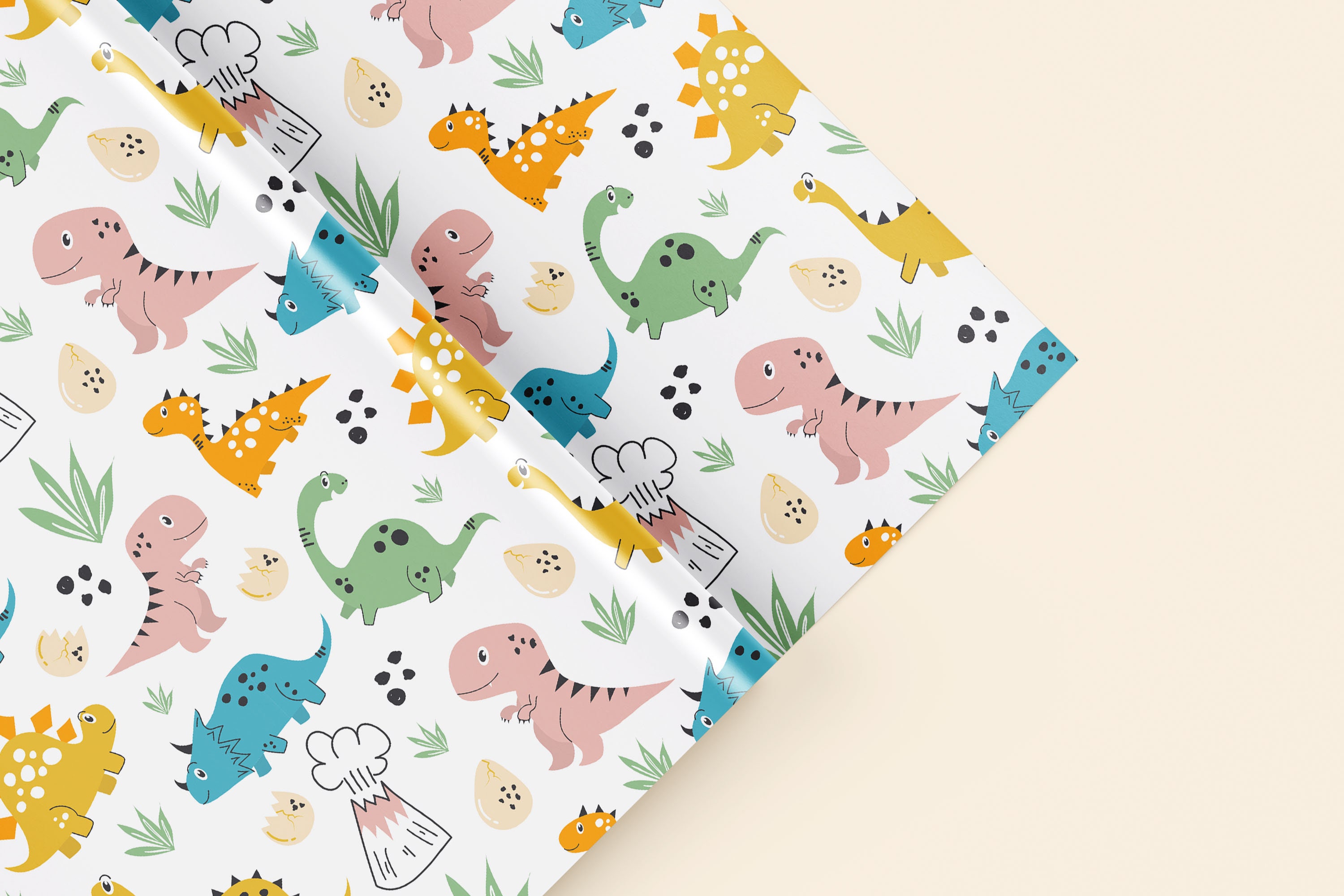 Baby Dinosaur Seamless Pattern, Cute Dinosaur Pattern, Baby Dinosaur ...