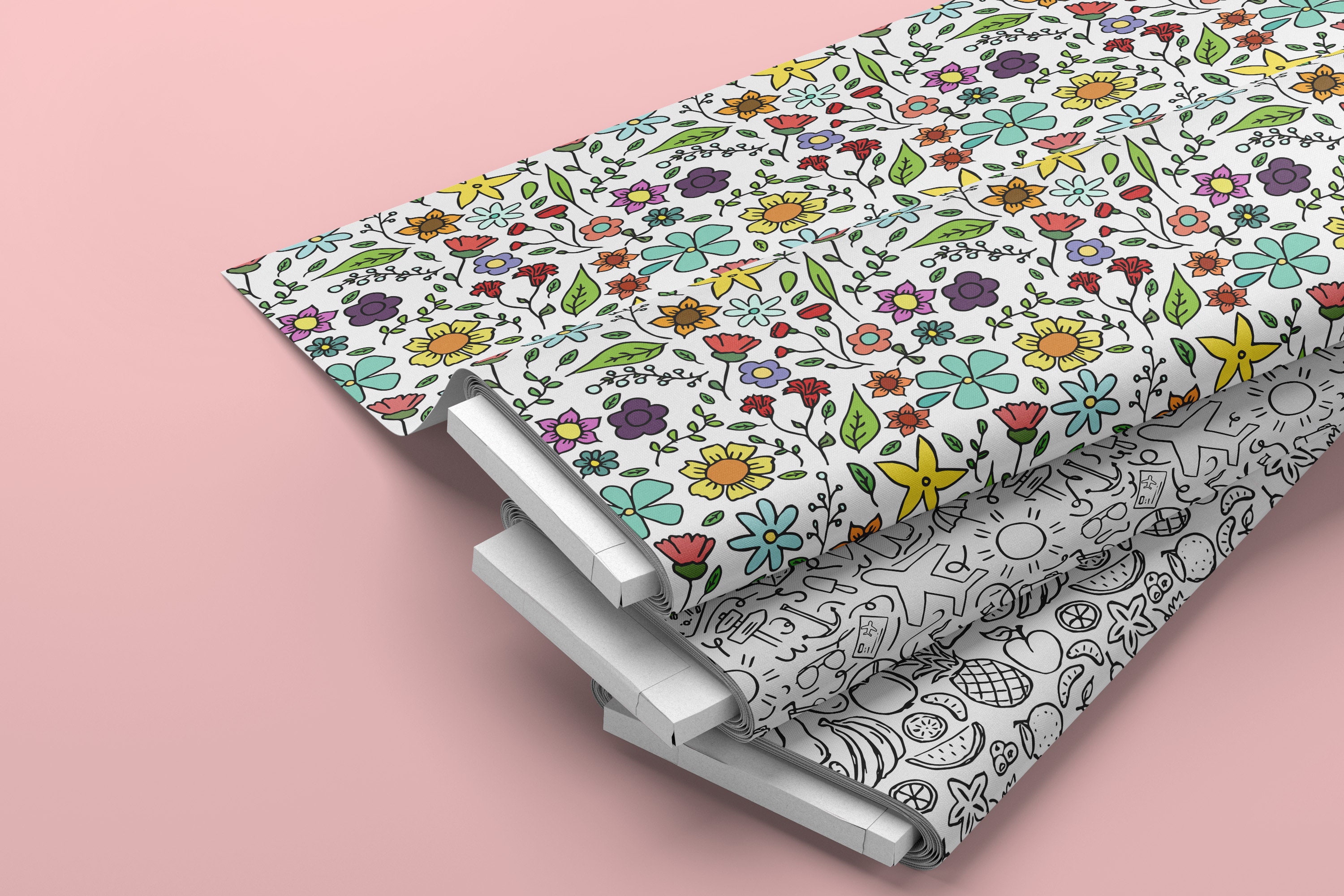 Doodle Seamless Pattern: 30 Hand Drawn Digital Papers (JPG Files) - Etsy