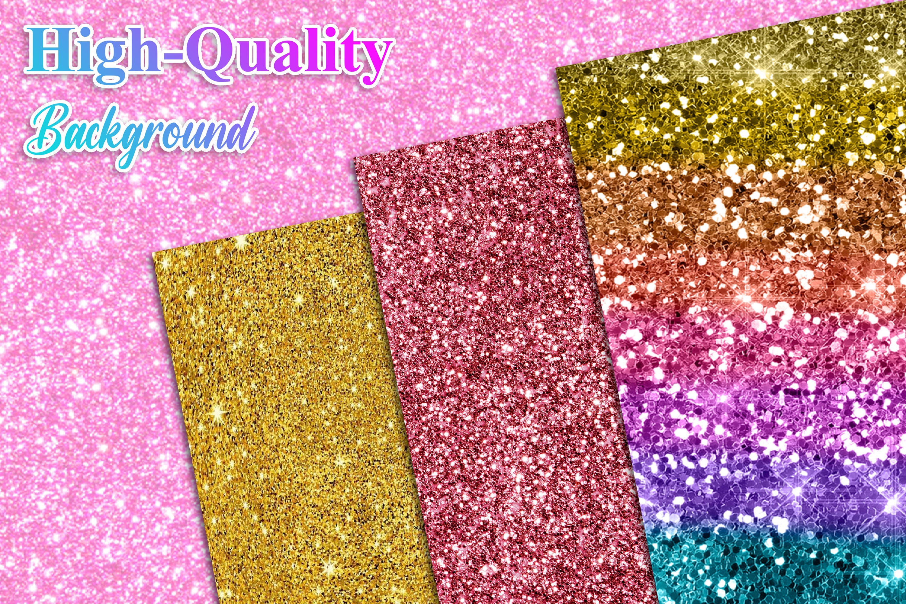 Glitter Texture Background, Glitter Digital Paper, Sparkle Glitter ...