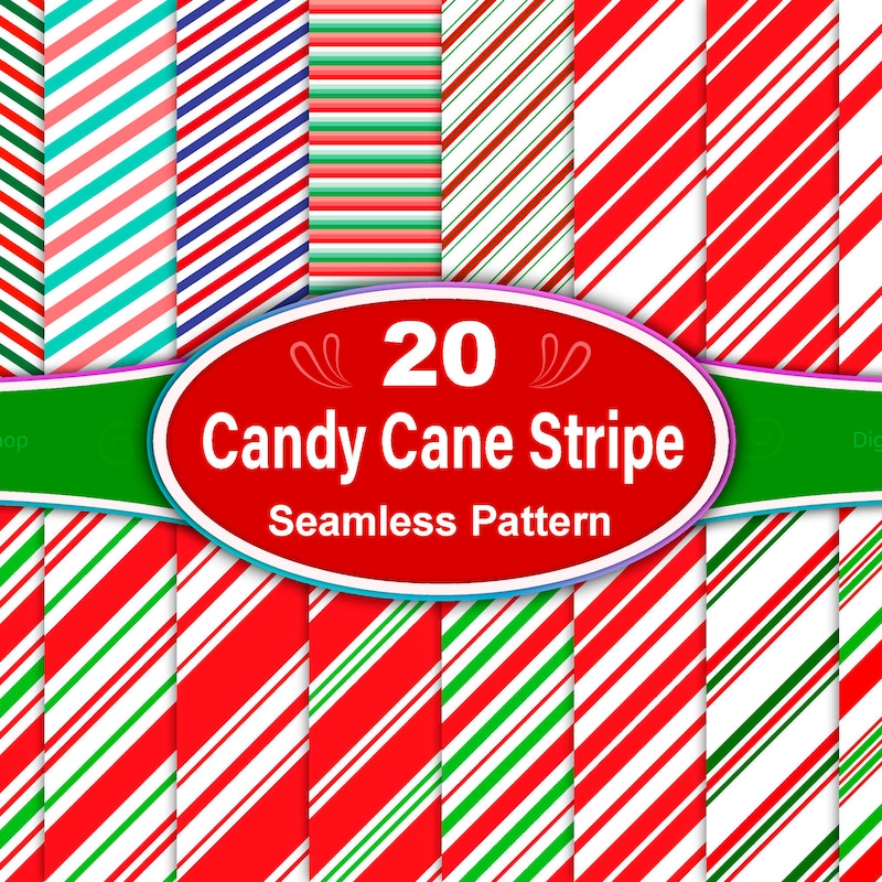 Candy Cane Stripe - Etsy