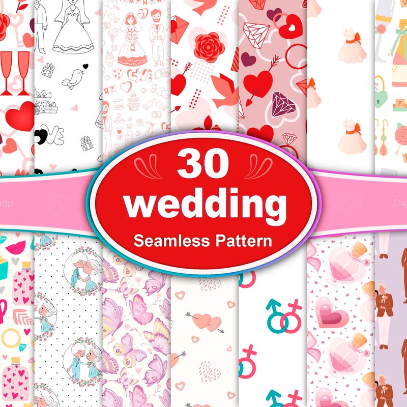 Wedding Pattern - Etsy