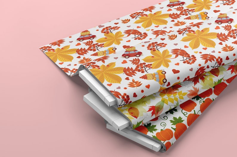 Autumn Seamless Pattern, Autumn Pattern, Autumn Digital Papers, Autumn ...