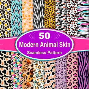 Modern Animal Skin Seamless Pattern, Animal Skin Pattern, Animal Skin ...