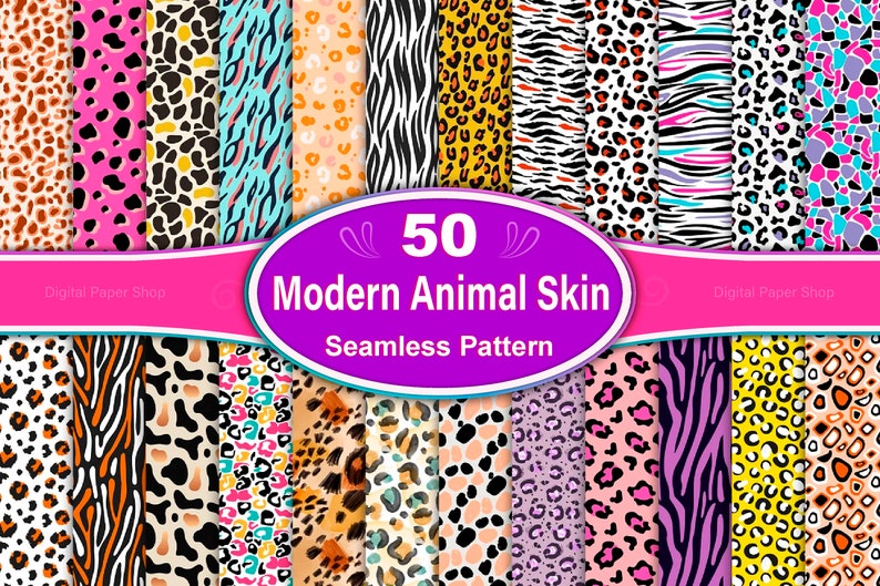 Modern Animal Skin Seamless Pattern, Animal Skin Pattern, Animal Skin ...