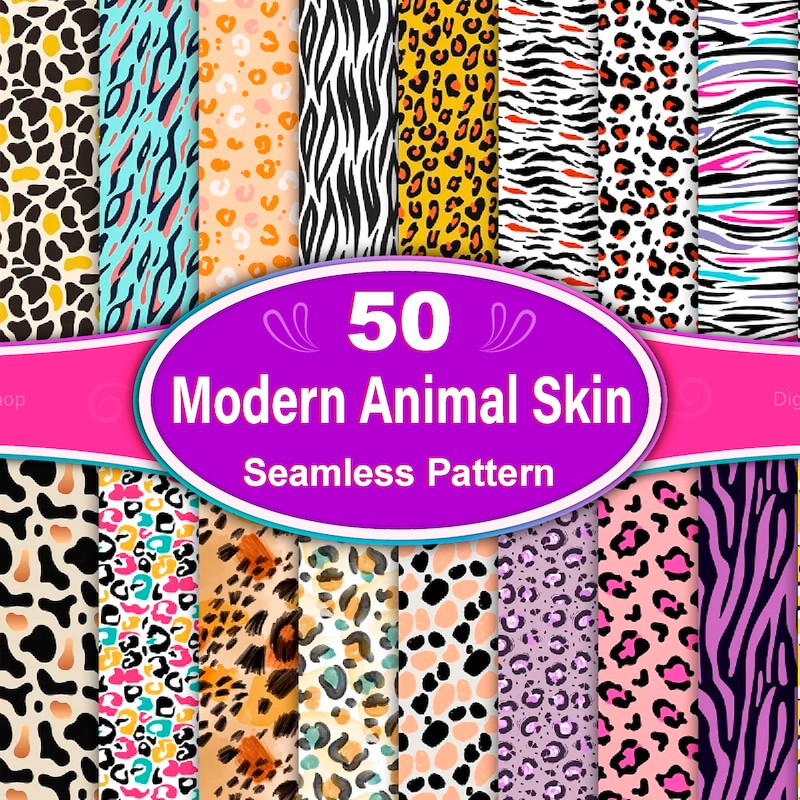 Animal Print Paper - Etsy