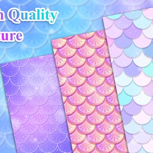 Mermaid Scale Digital Paper: Rainbow Backgrounds (digital Download) - Etsy