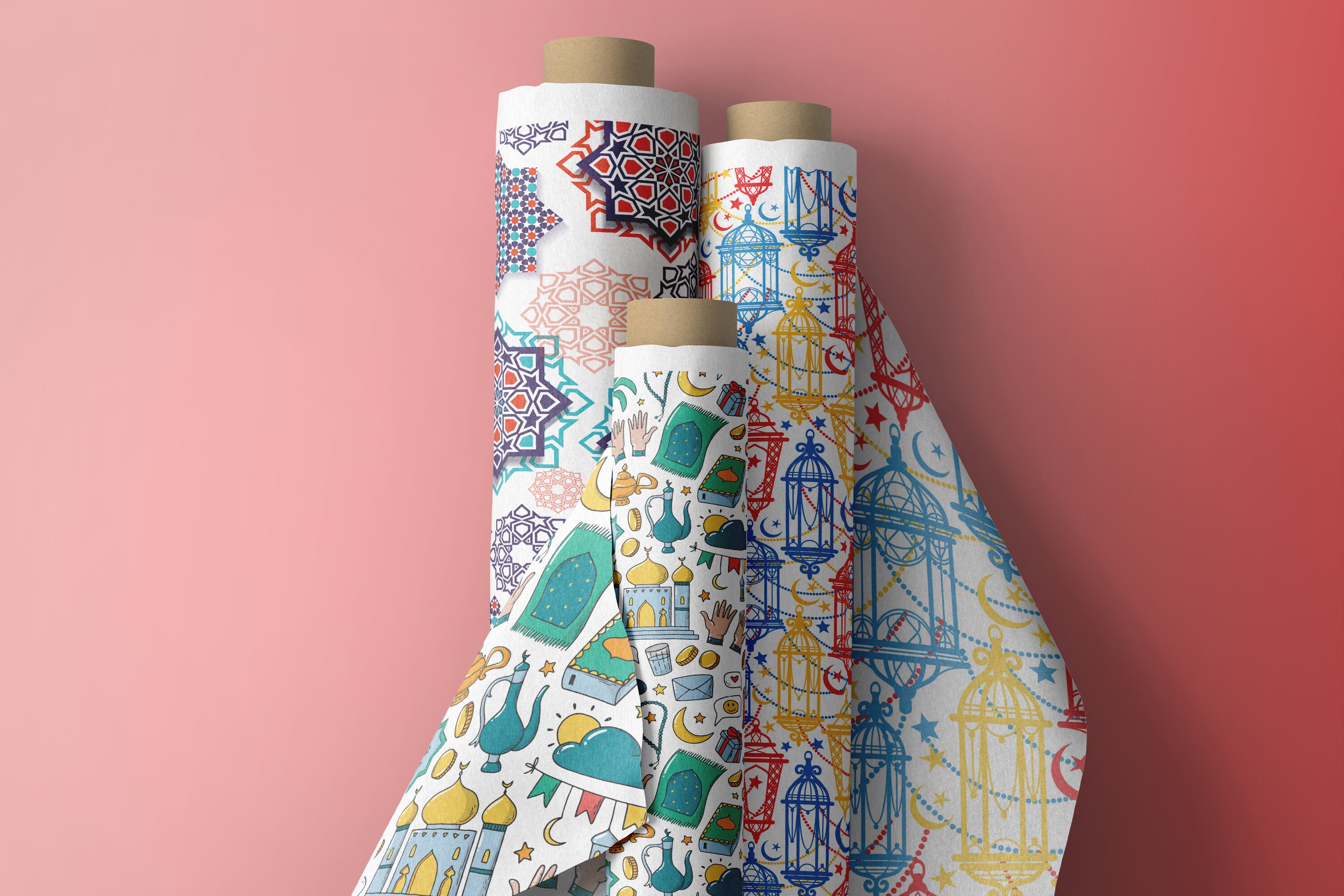 Eid Seamless Pattern, Eid Pattern, Eid Digital Paper, Islamic Pattern ...