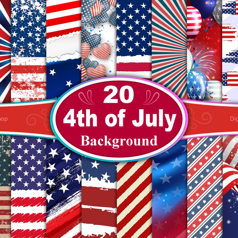 4th of July Backdrop - Etsy