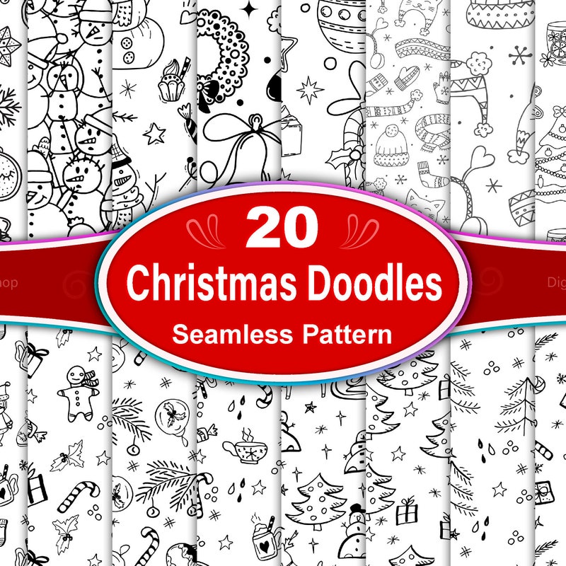 Doodle Wallpaper - Etsy