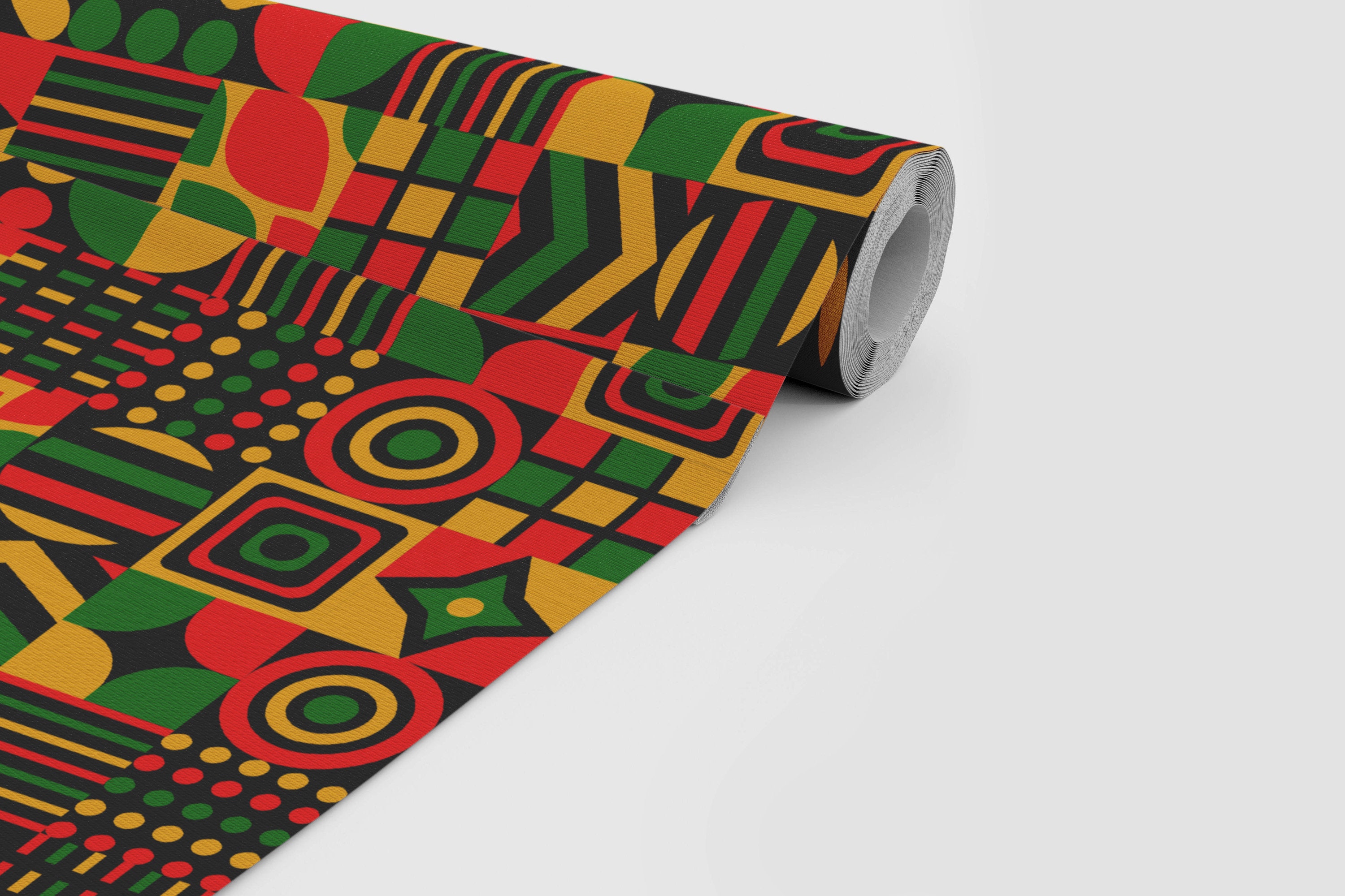Black History Month Digital Paper: African Kwanzaa Patterns (digital ...