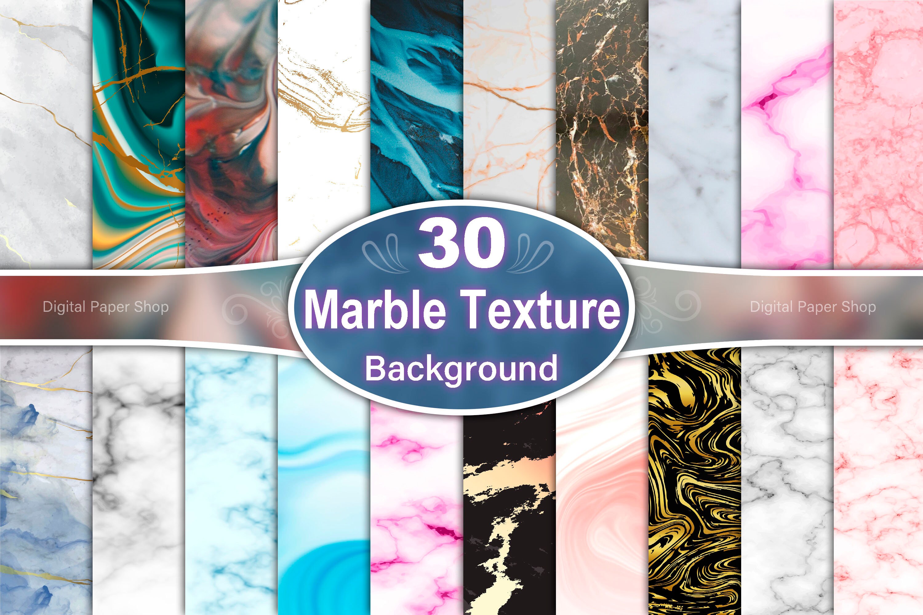 Marble Texture Background, Marble Digital Paper, Marble Background ...
