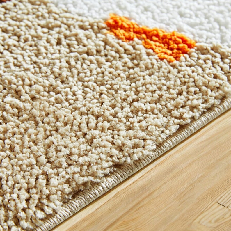 Cute Ghost Bath Mat, Colorful Daisy Flowers, Halloween Rug, Ghost ...