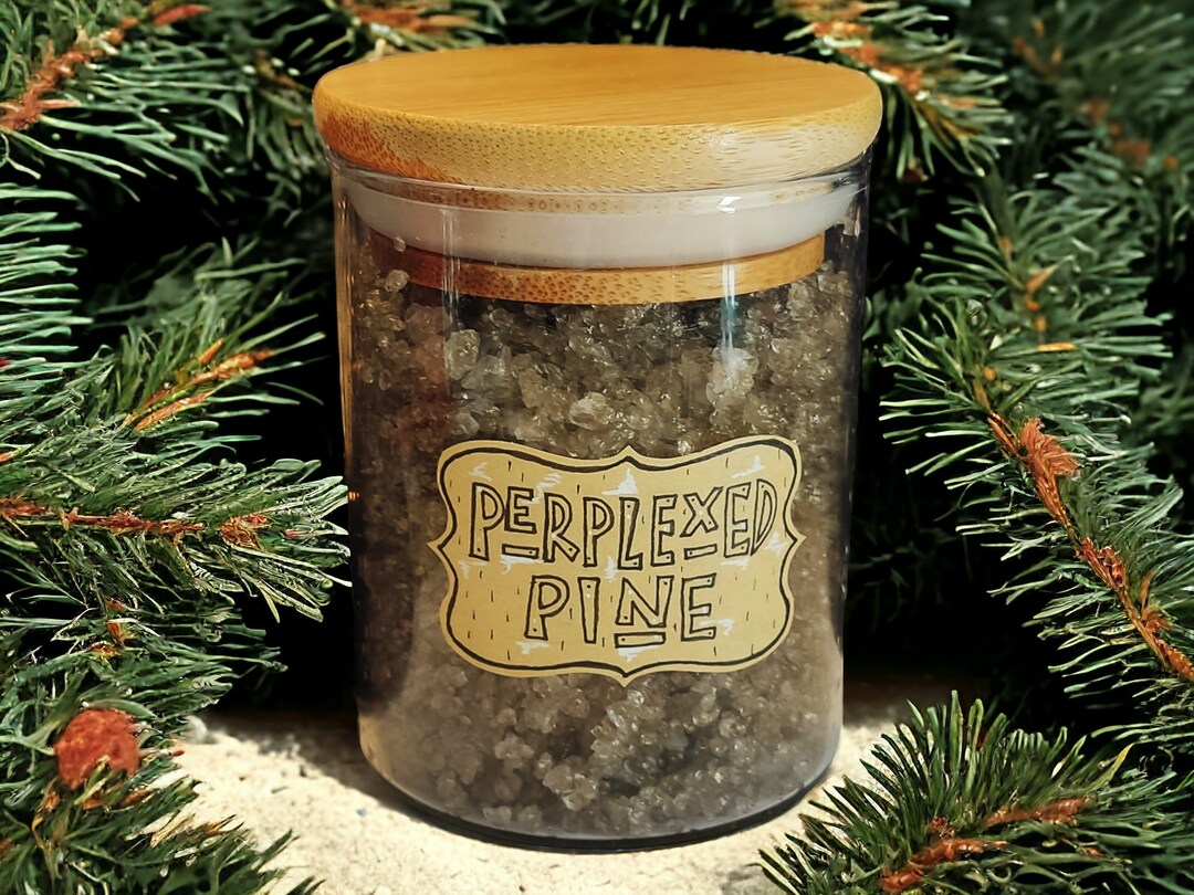 Essential Oil Bath Salts "perplexed Pine" Perfect for Aromatherapy and ...