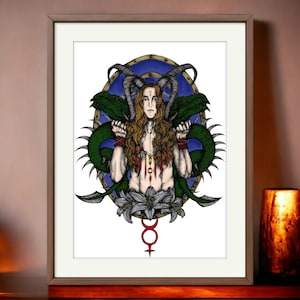 Alchemic MERCURIUS / MERCURY Digital Download - Personification of ...