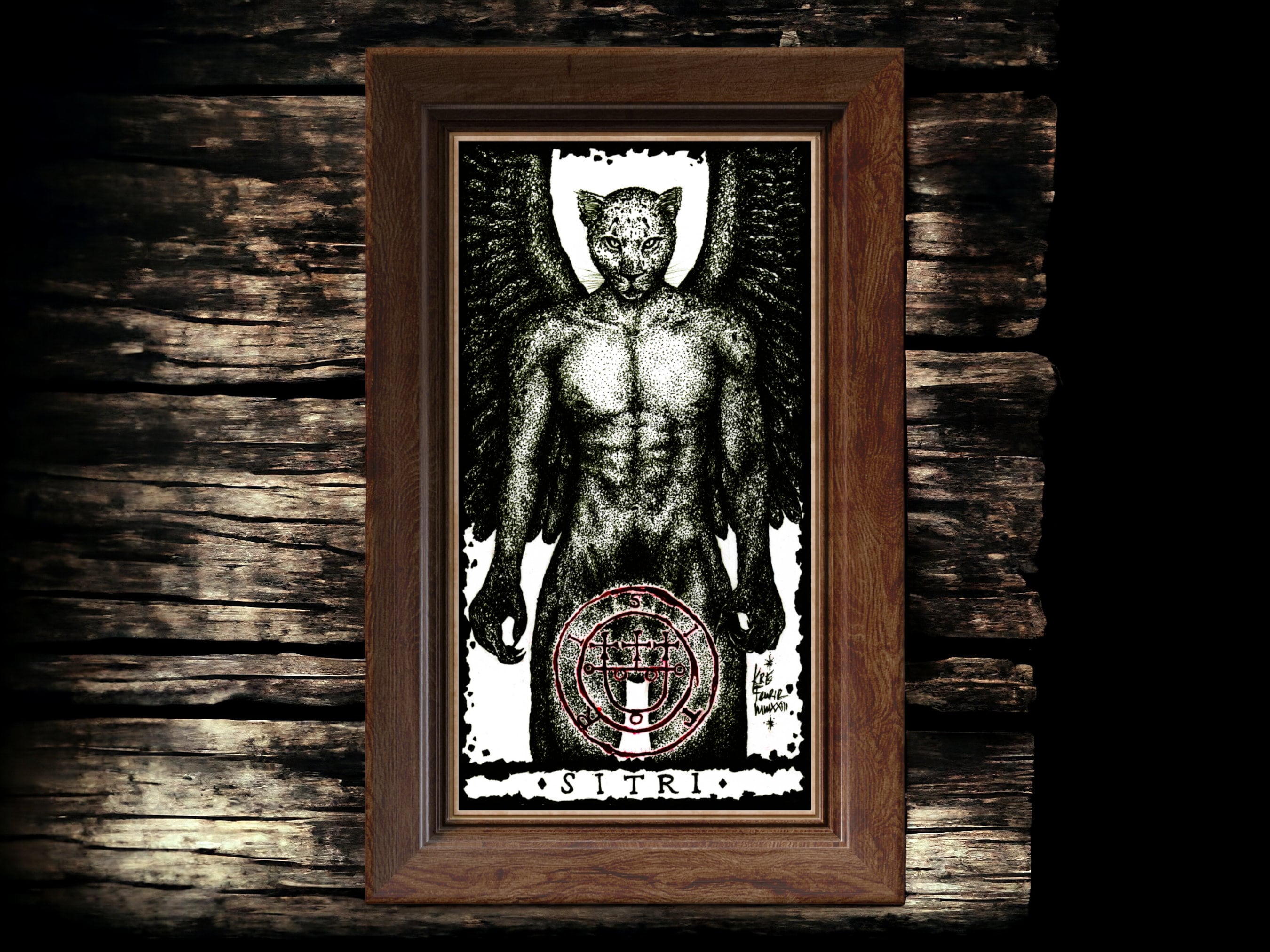 Sitri, Downloadable and Printable Artworks About Demons, Tarot Demon ...