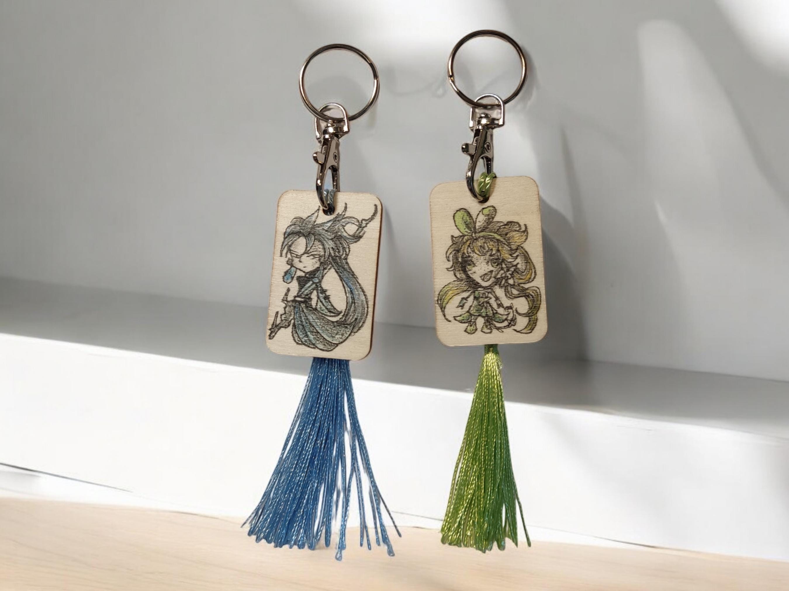 Wuthering Waves Chibi Characters, Handmade Painted Keychains, Perfect ...