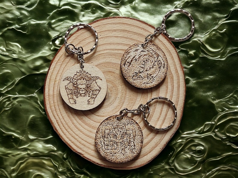 Monster Hunter Icons and Animal Symbols Engraved With Fire, Monster ...