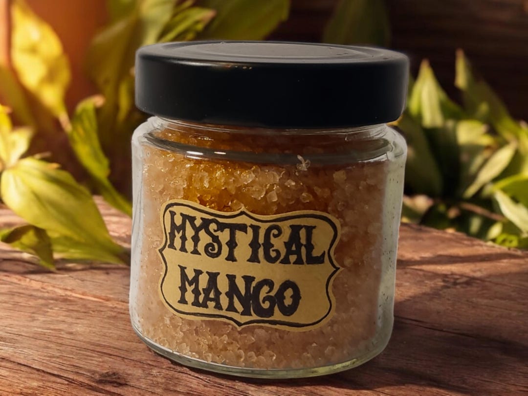 Mango Bath Salt, Self-care, Aromatherapy Bath Salt, Relaxing Bath Soak ...