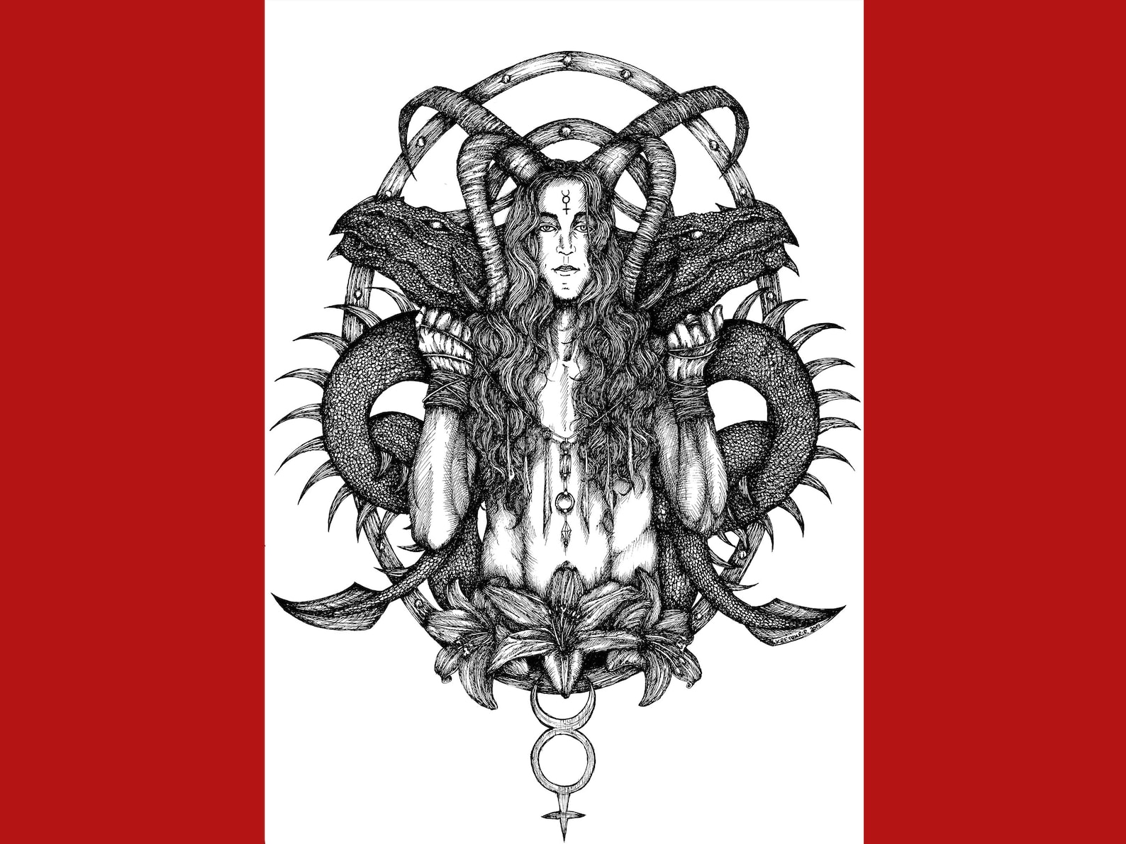 Alchemic MERCURIUS / MERCURY Digital Download - Personification of ...