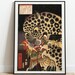 Vintage Japanese Tiger Print Wall Art Housewarming Gift Vintage Home ...