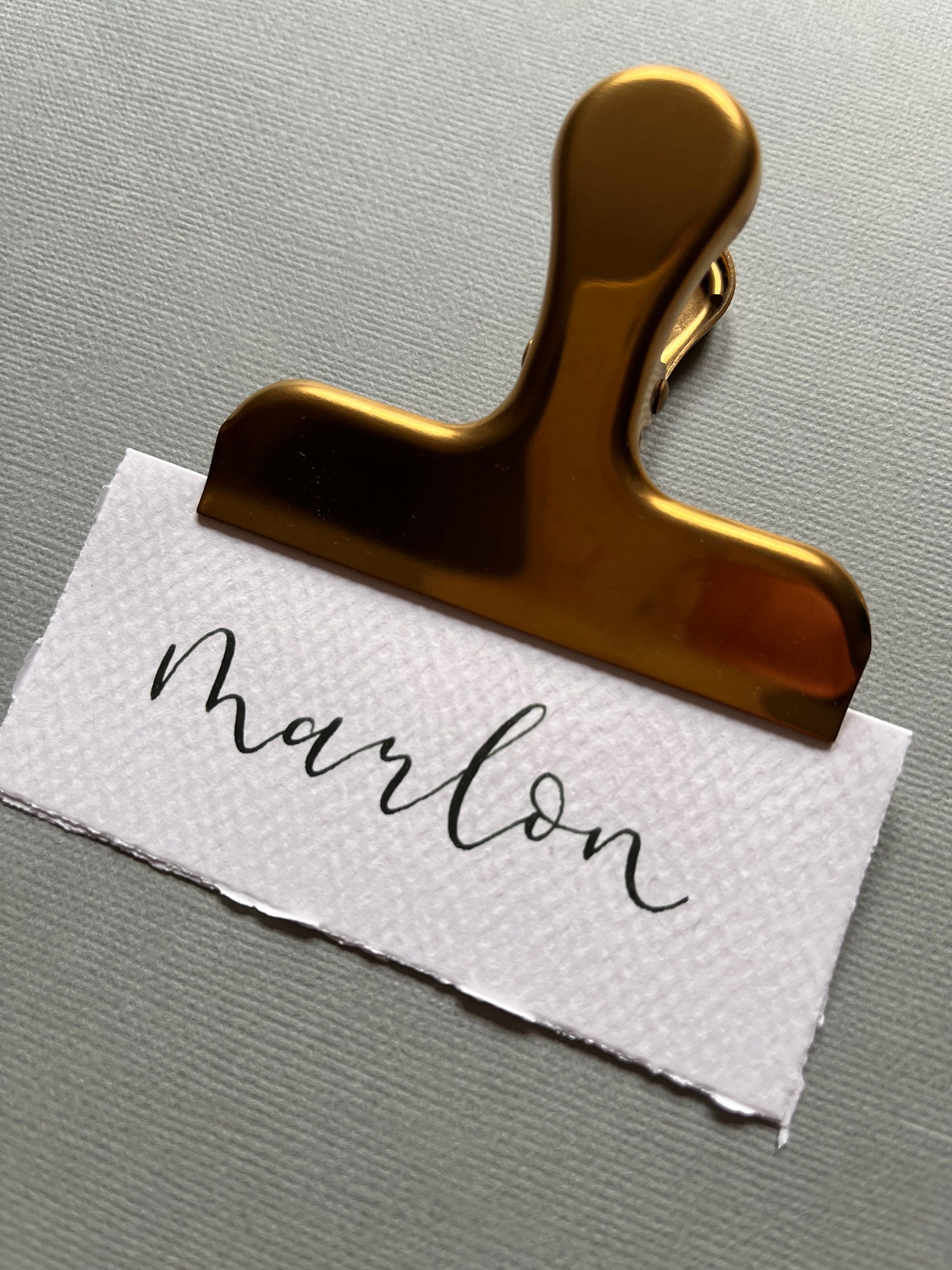 Custom Calligraphy Name Place Cards Personalised Event Seating Cards - Etsy