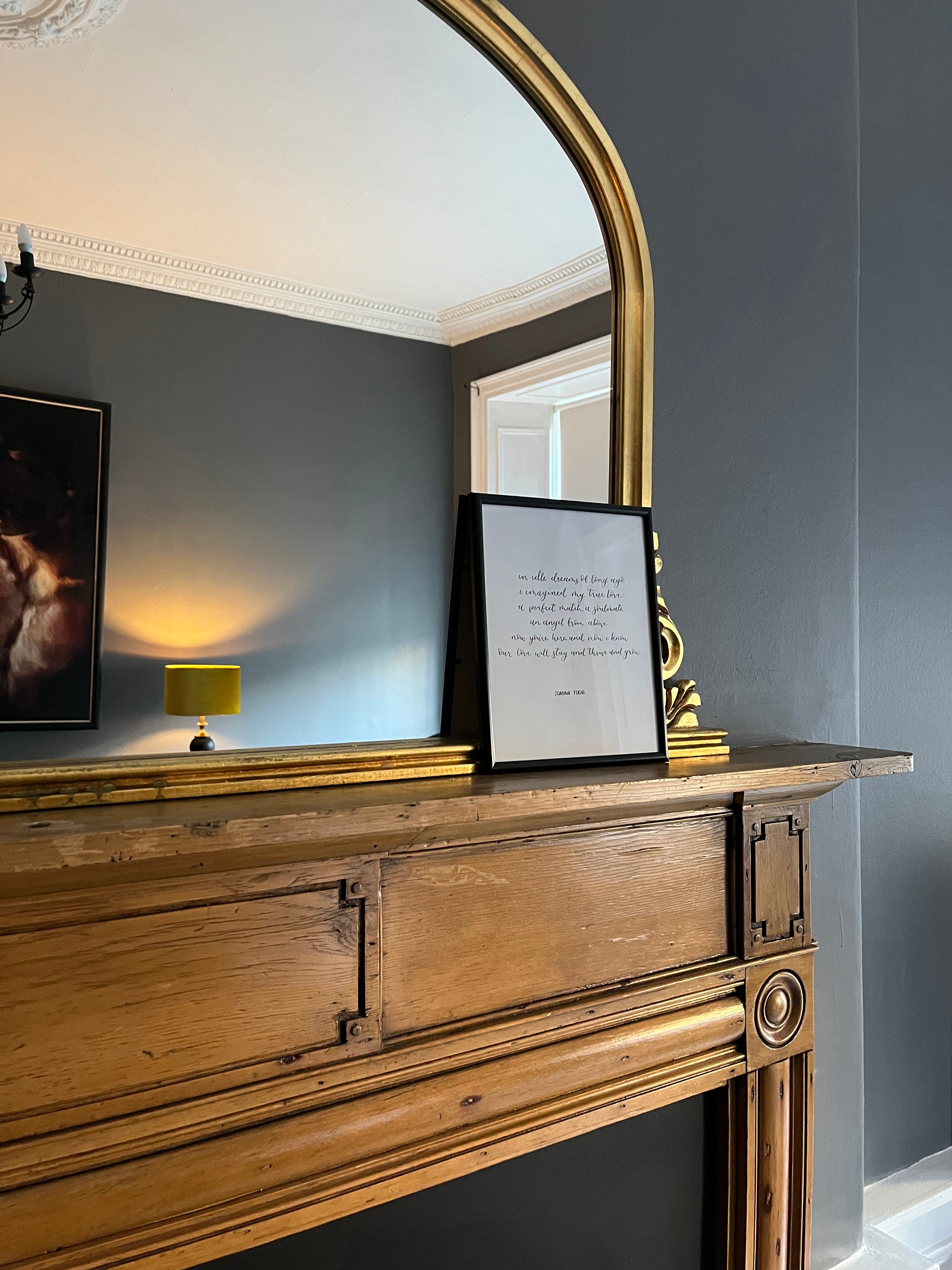 Custom Calligraphy Print | Hand Written Personalised Print - Etsy