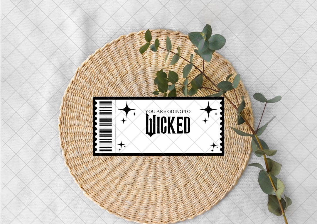 Foil Ticket Digital Template for Foiling Starters - Etsy