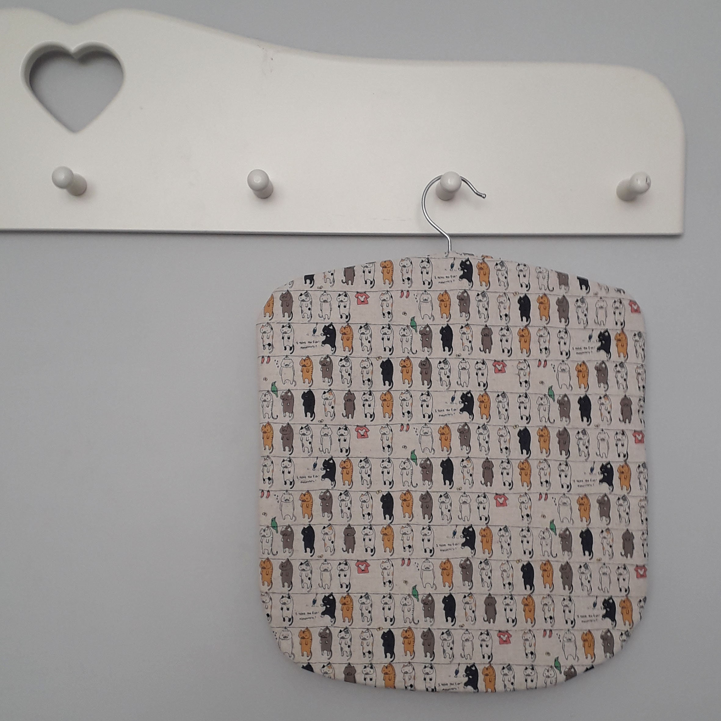 Cat Peg Bag in Cute Cat Fabric for Washing Line or Utility Room - Etsy