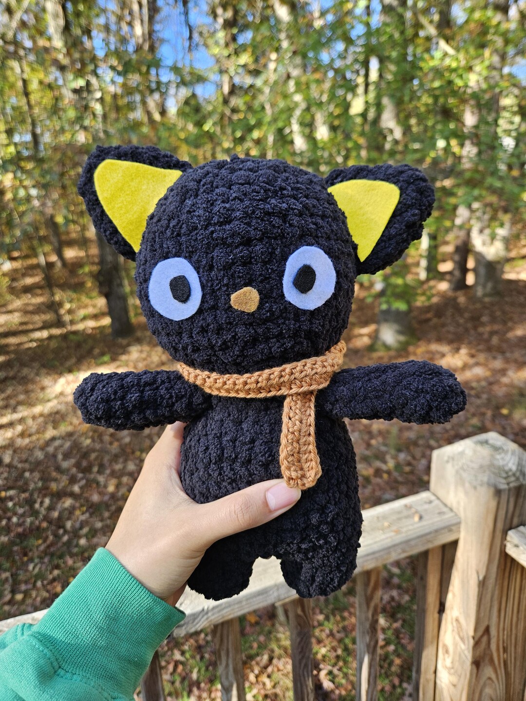 Kawaii Sanrio Big Chococat Crochet Plush (customizable Scarf) - Etsy