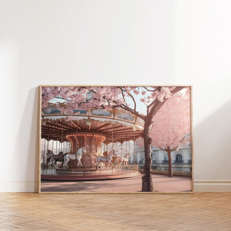 Carousel Print - Etsy