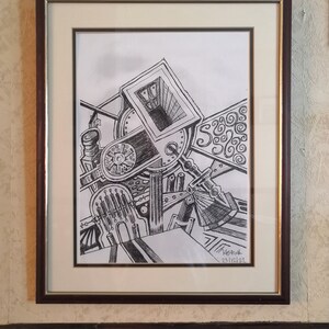 Biro A3 Hand-drawn Original Artwork Unframed - Etsy